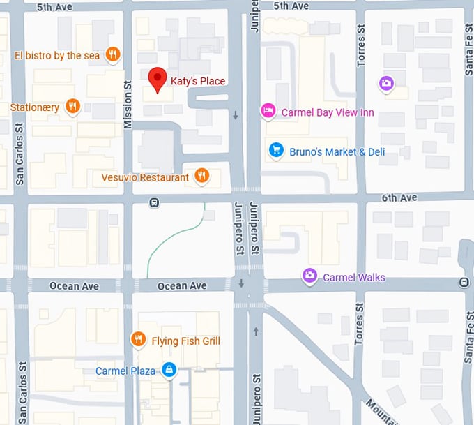 16. katy’s place map