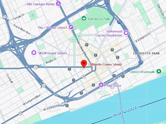 16. lafayette coney island map