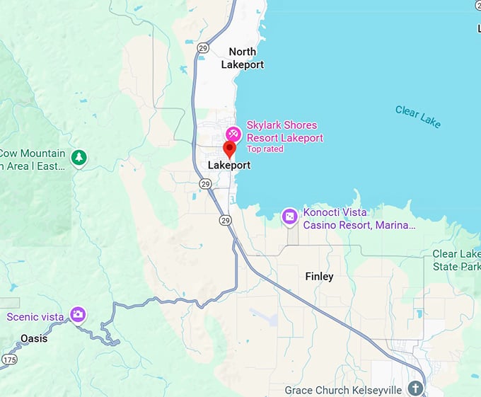16. lakeport map