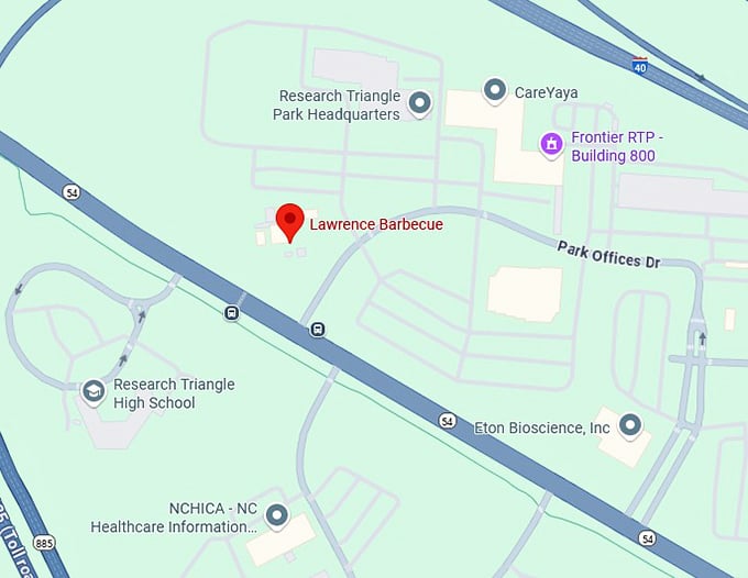 16. lawrence barbecue map