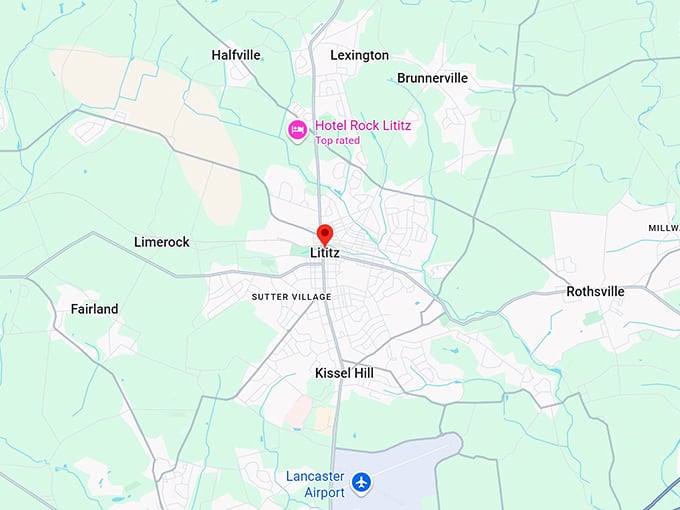 16. lilitz pa map