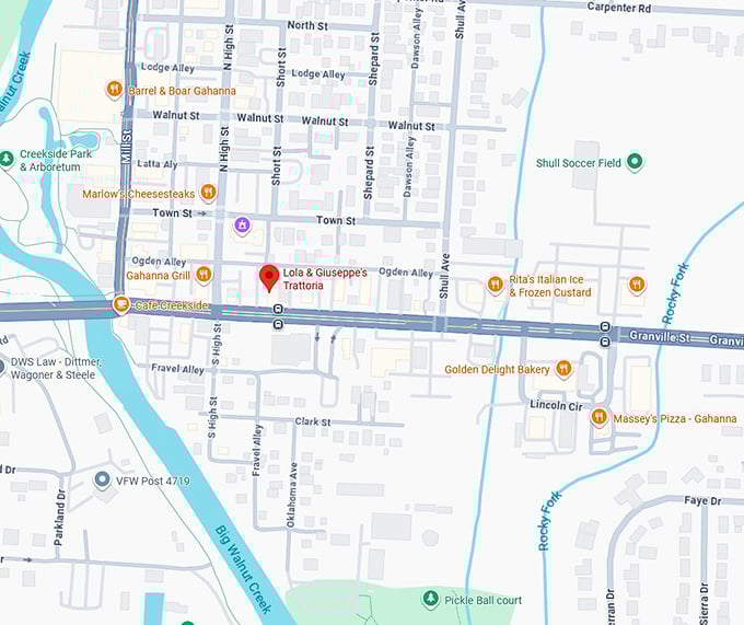 16. lola & giuseppe's trattoria map