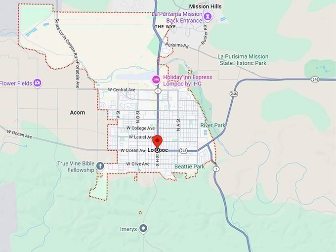 lompoc, ca map