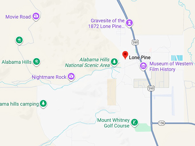 16. lone pine map
