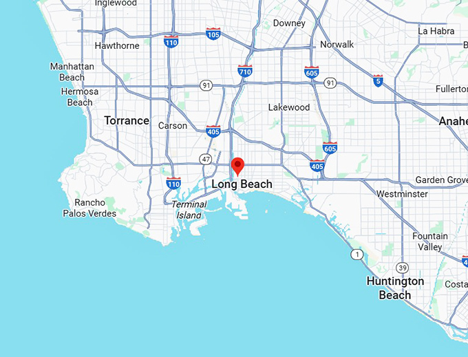 16. long beach map