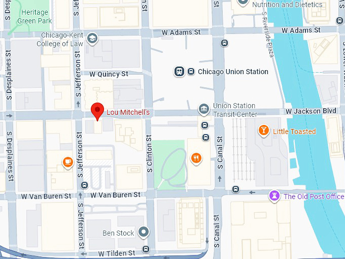 16. lou mitchell’s map