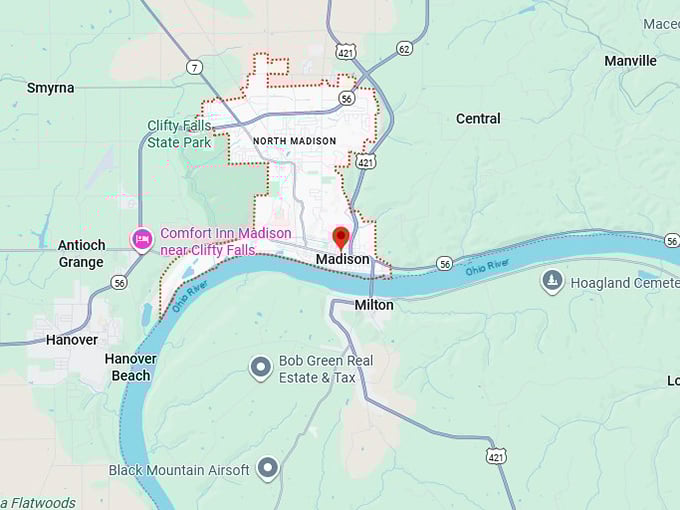 16. madison map