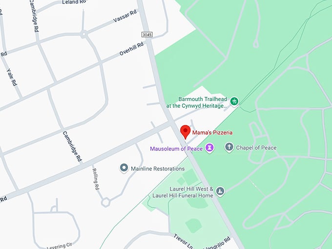 16. mama’s pizzeria map