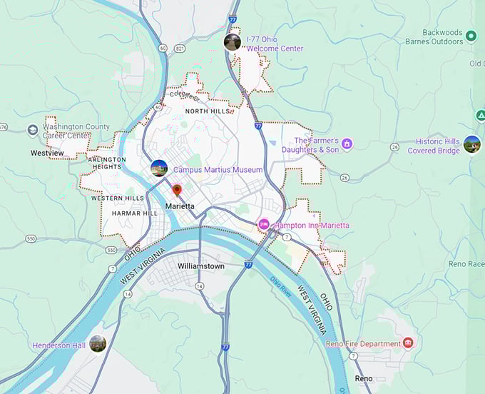 16. marietta map