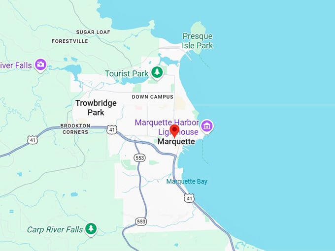 16. marquette map