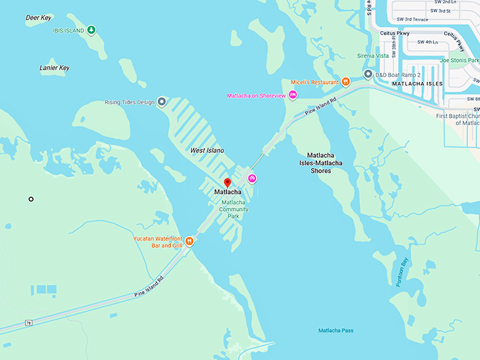 16. matlacha map
