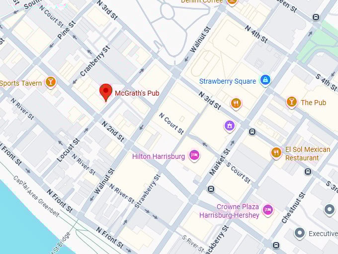 16. mcgrath's pub map