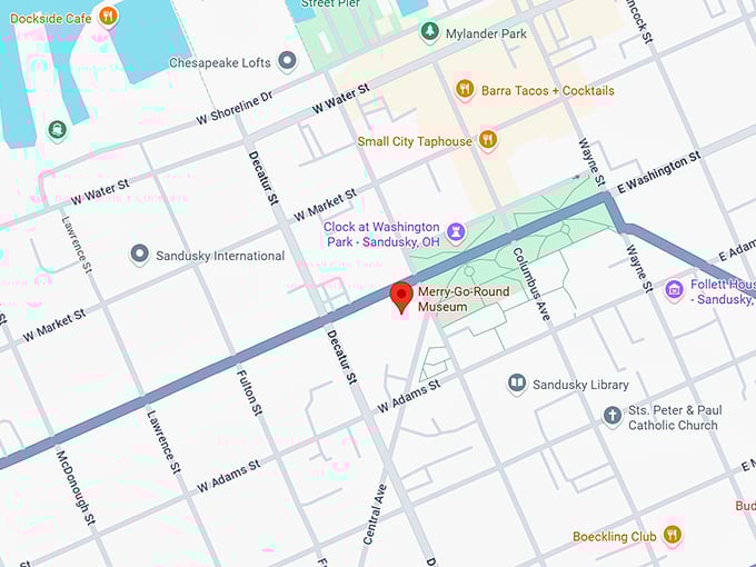 16. merry go round museum map