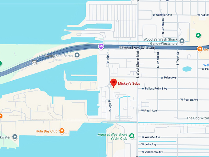 16. mickey’s subs map