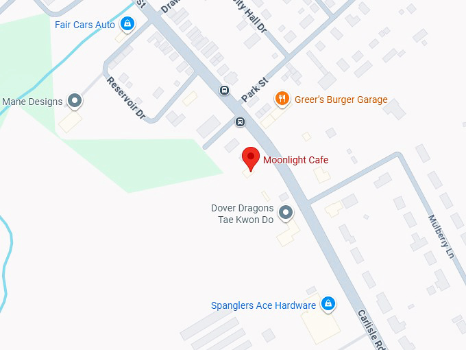 16. moonlight café map