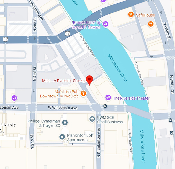 16. mo’s a place for steaks map