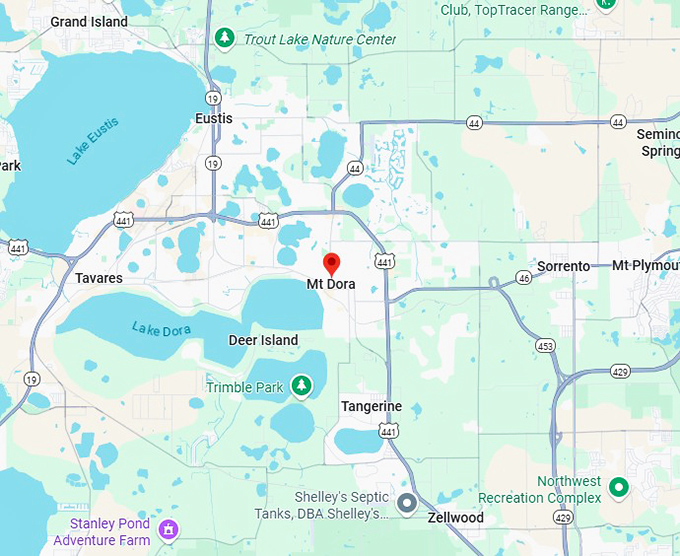 16. mount dora map