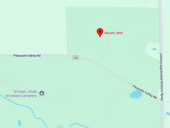 16. mount jeez map