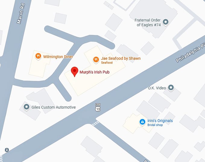 16. murph's irish pub map