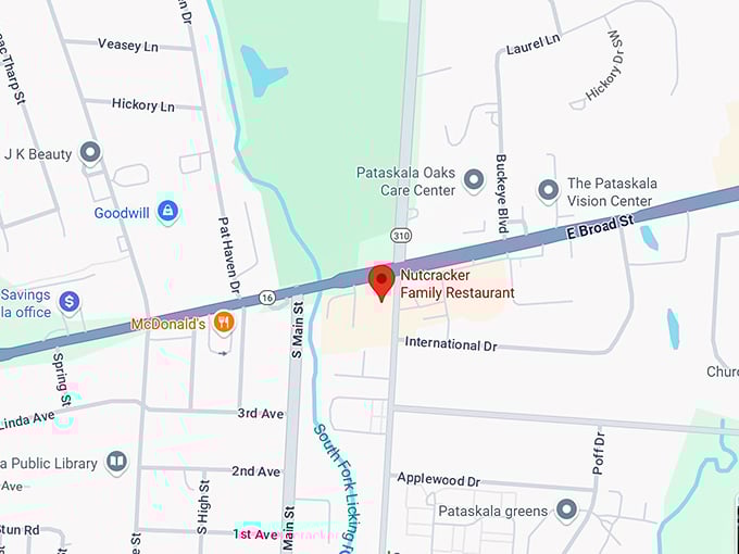16. nutcracker family restaurant map