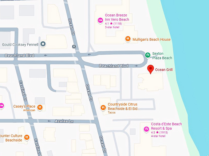 16. ocean grill map