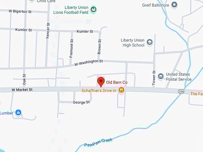 16. old barn co. llc map