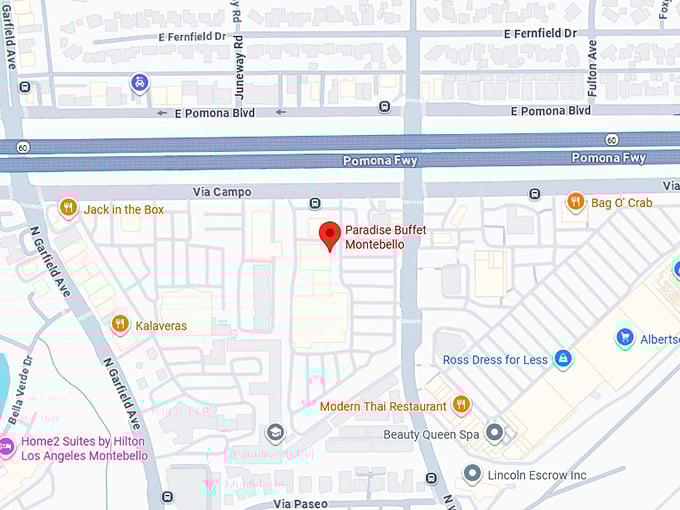 16. paradise buffet montebello map