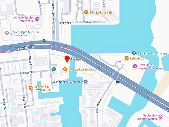 16. pinchers map