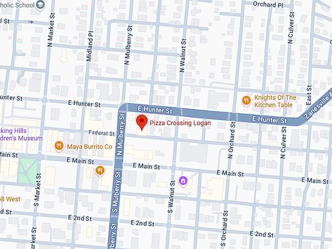 16. pizza crossing map
