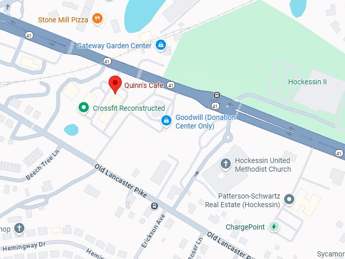 16. quinn's cafe map