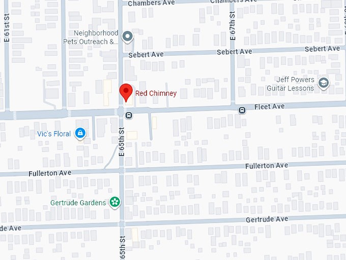 16. red chimney map