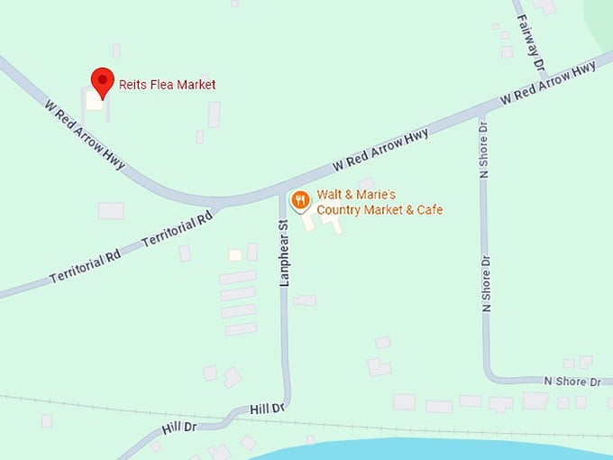 16. reits flea market map