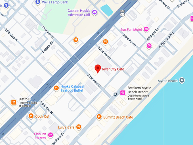 16. river city cafe (404 21st ave n) map