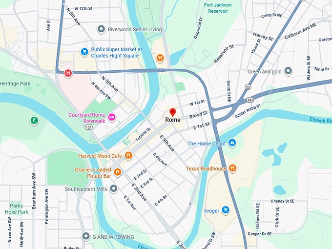 16. rome map