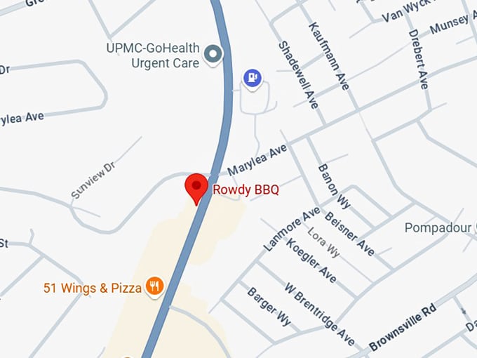 16. rowdy bbq map