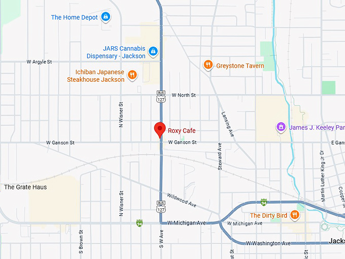 roxy cafe map