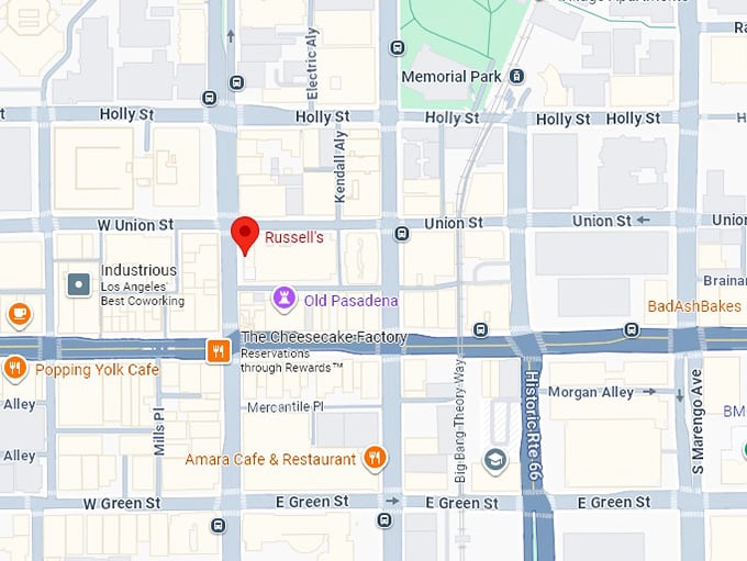 16. russell's map