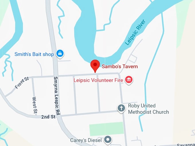16. sambo’s crab shack (carryout) map