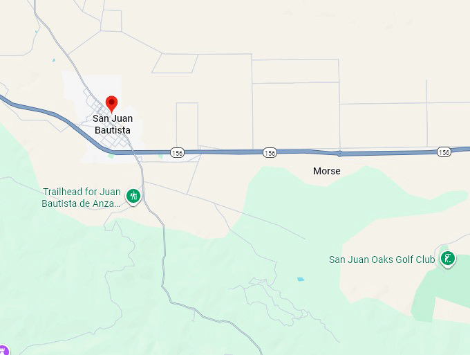 san juan bautista map