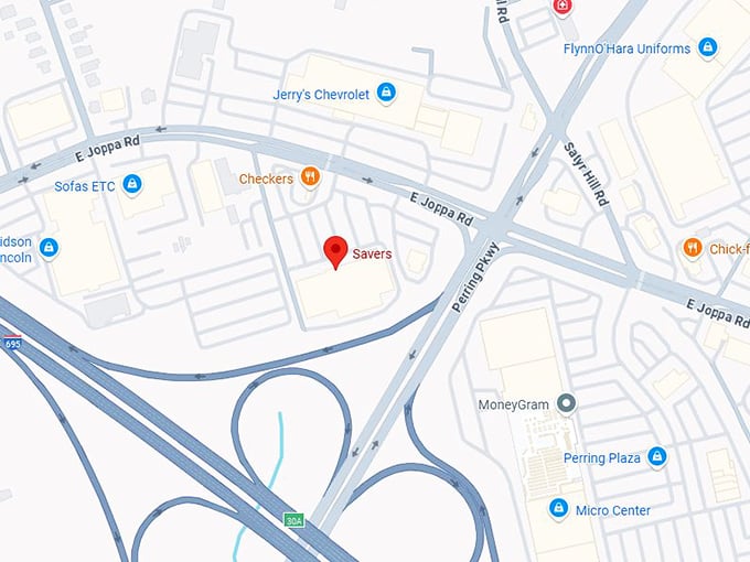 savers map