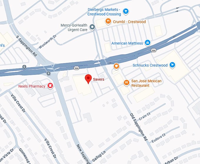 16. savers map