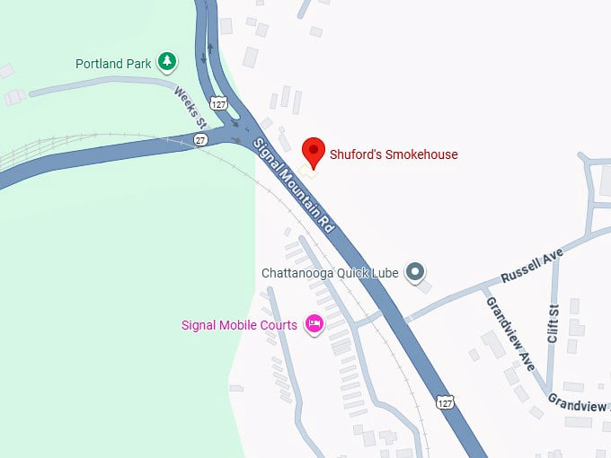 16. shuford’s smokehouse map