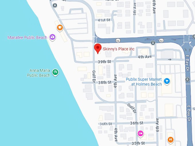 16. skinny's place inc. map