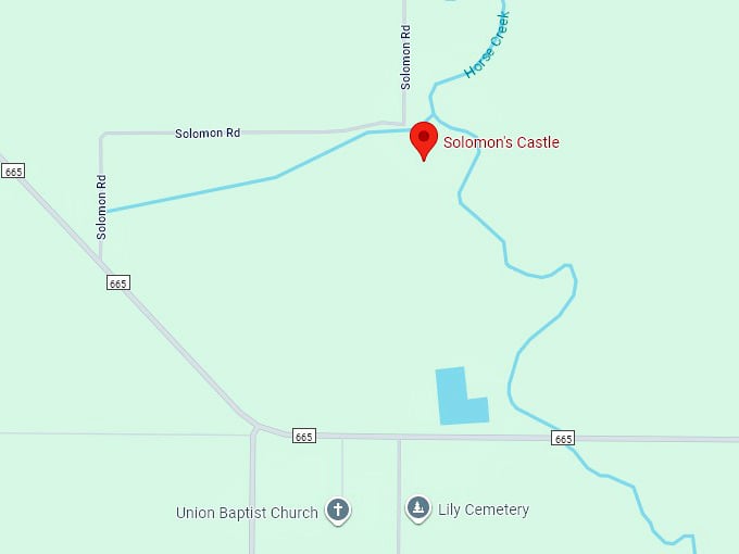 16. solomon’s castle map