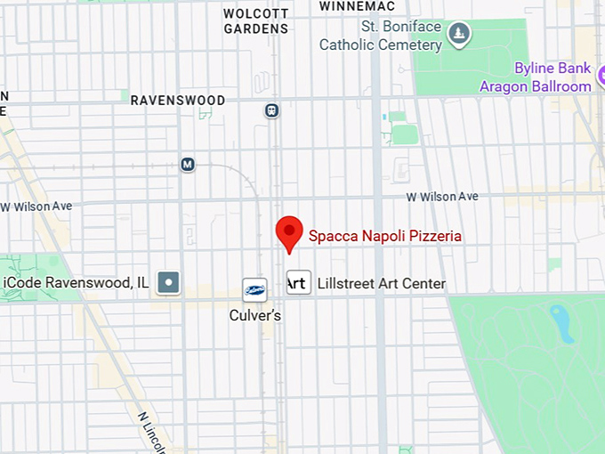 16. spacca napoli pizzeria map