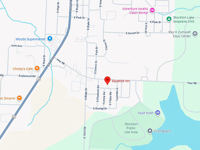 squeeze inn map