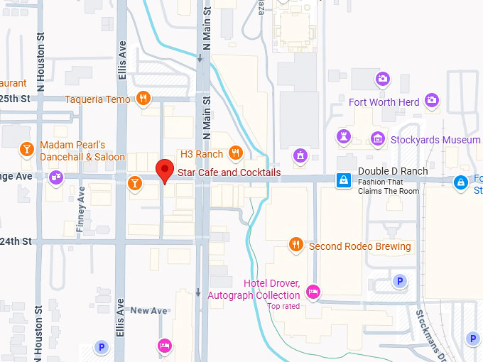 16. star cafe map