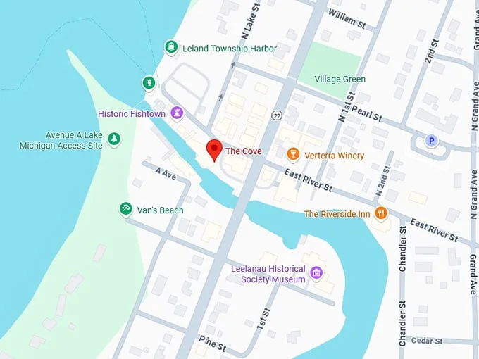 16. the cove map