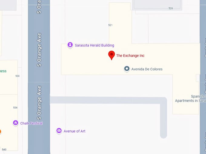 16. the exchange inc. sarasota map