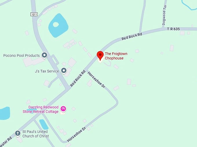 16. the frogtown chophouse map